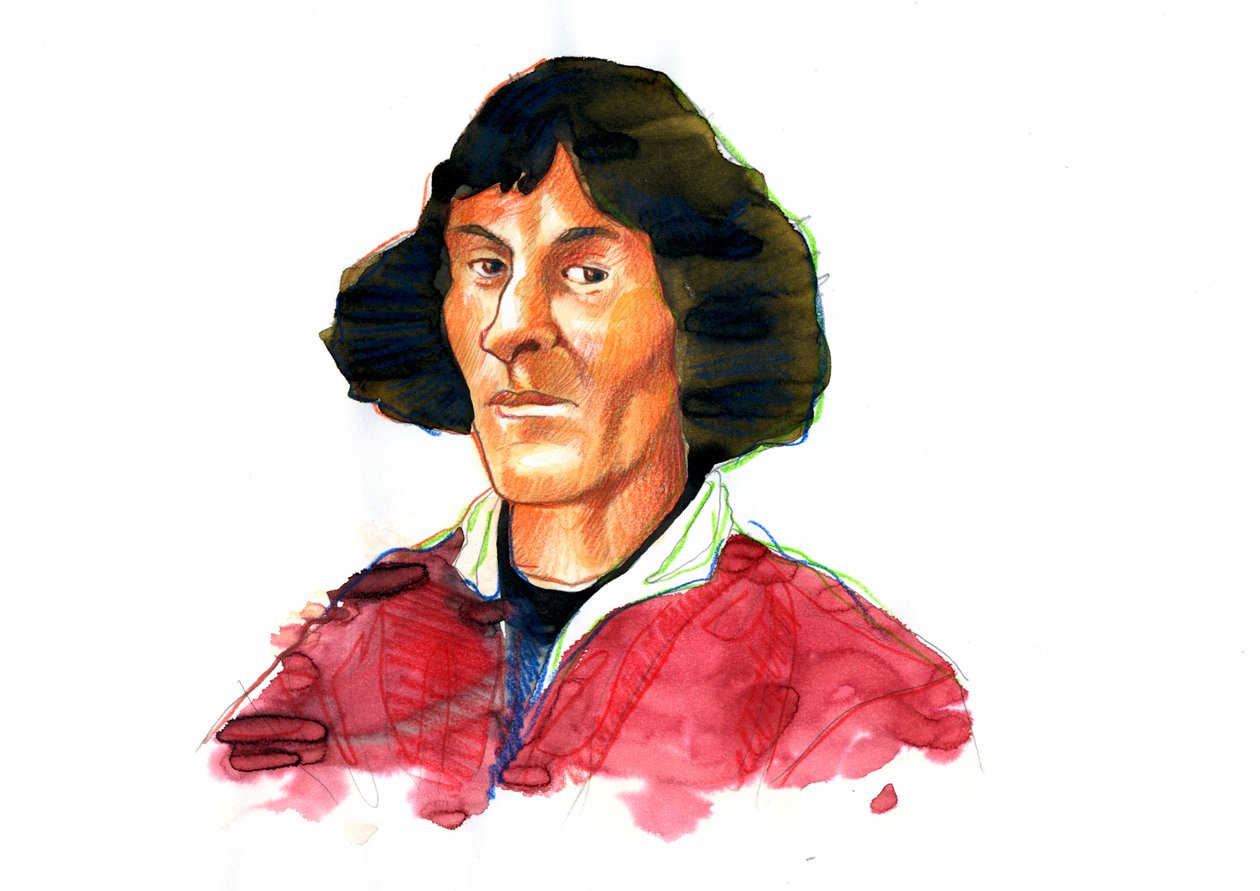 Portrait of Nicolaus Copernicus by Alessandro Lonati
