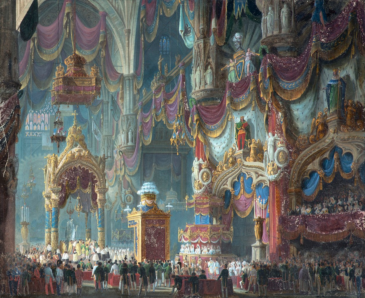 The Coronation of Emperor Ferdinand I of Austria as King of Lombardy ...