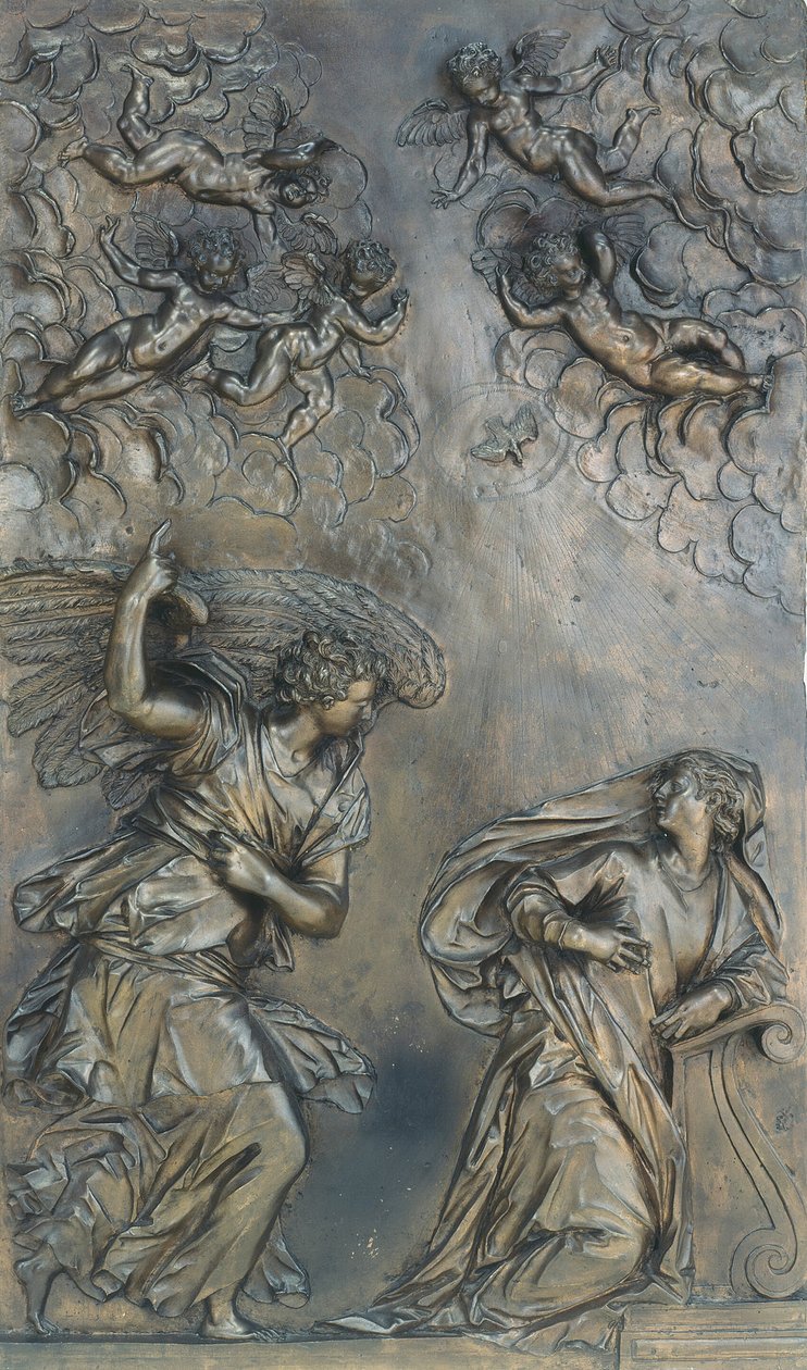 The Annunciation by Alessandro Vittoria: Buy fine art prints