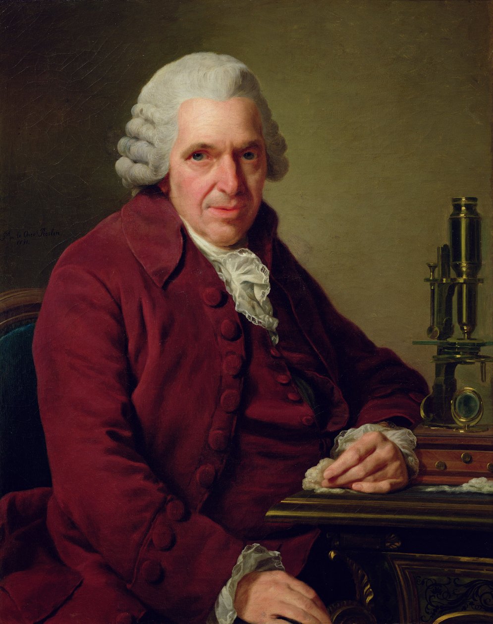 Portrait of Louis Jean Marie Daubenton, 1791