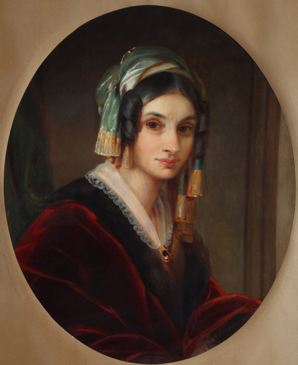 Portrait of Alexandra Smirnova-Rosset 1809-1882, 1841