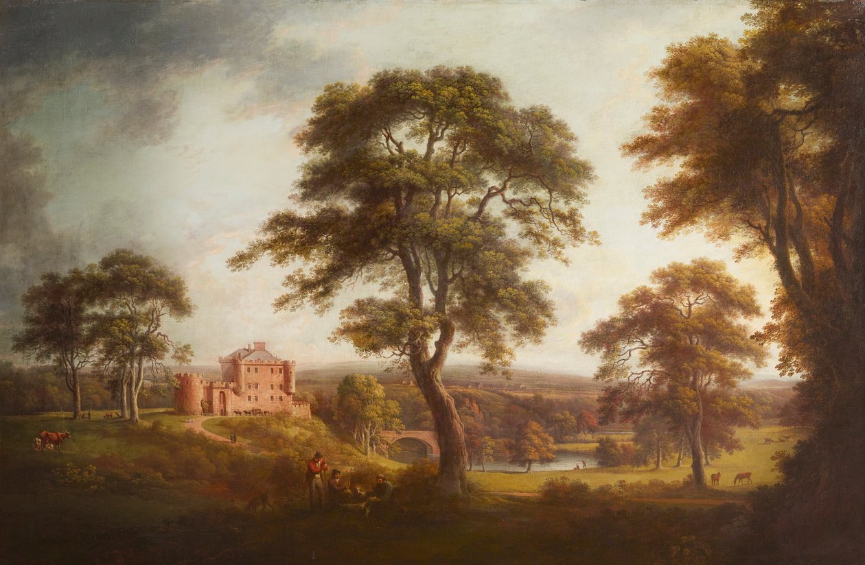 Dalhousie Castle by Alexander Nasmyth: Buy fine art print