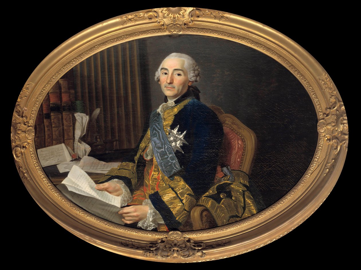 Portrait of Cesar Gabriel, Count of Choiseul