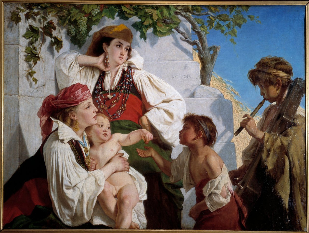 Aragonese of Anso by Alexandre Antigna: Buy fine art print