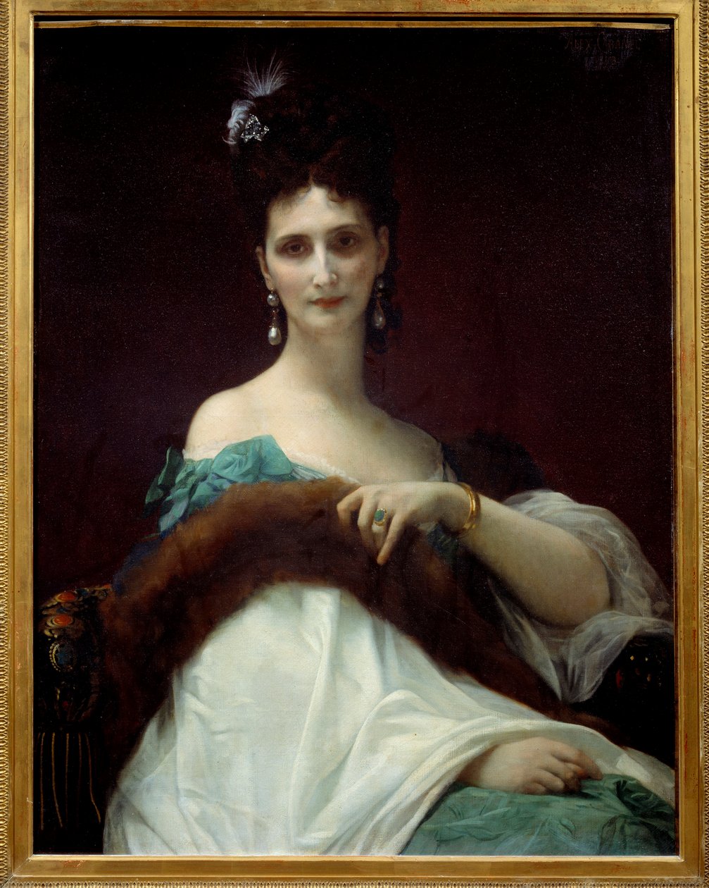 Portrait of the Countess of Keller by Alexandre Cabanel