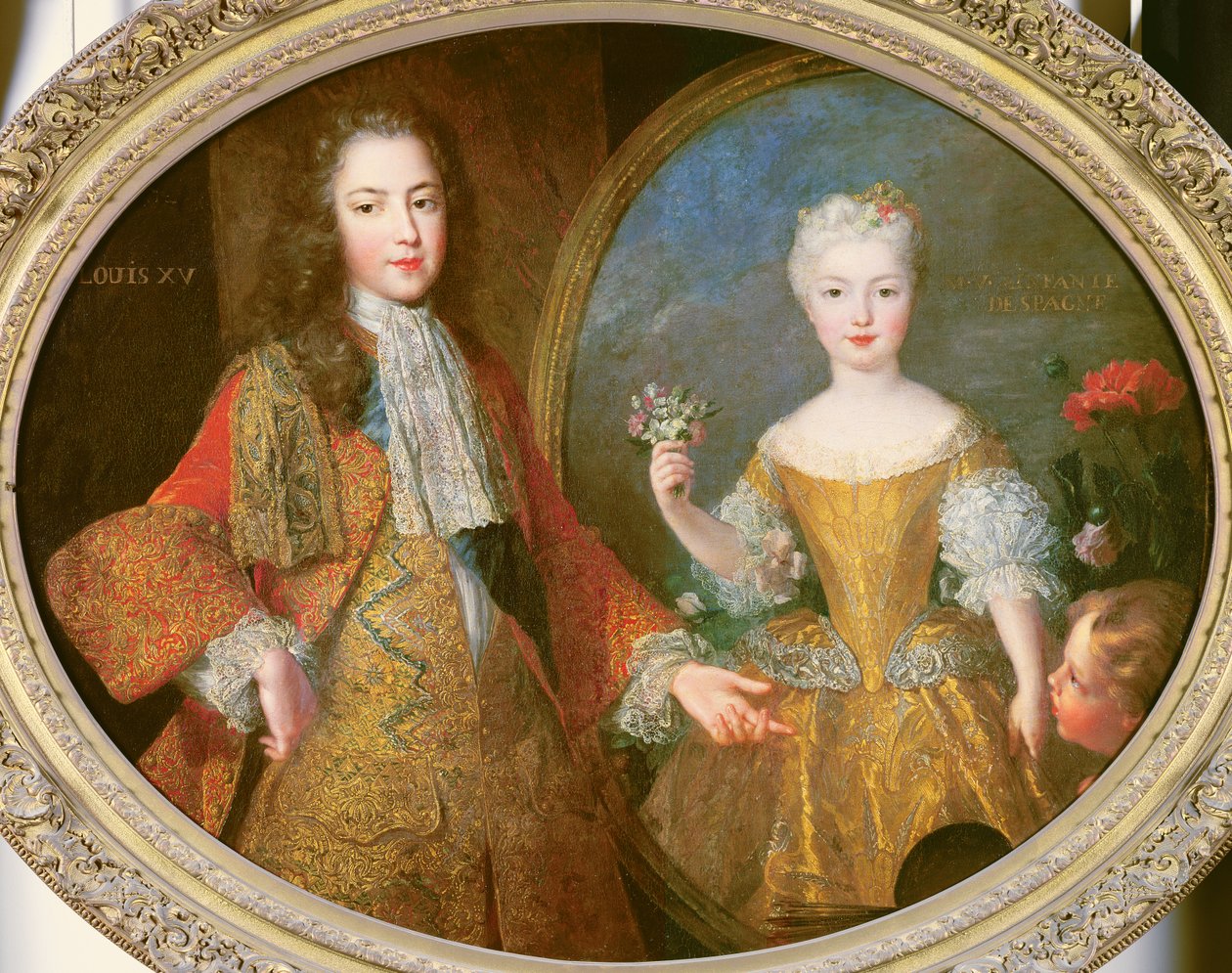 Louis XV and the Infanta of Spain, Maria Ana Victoria