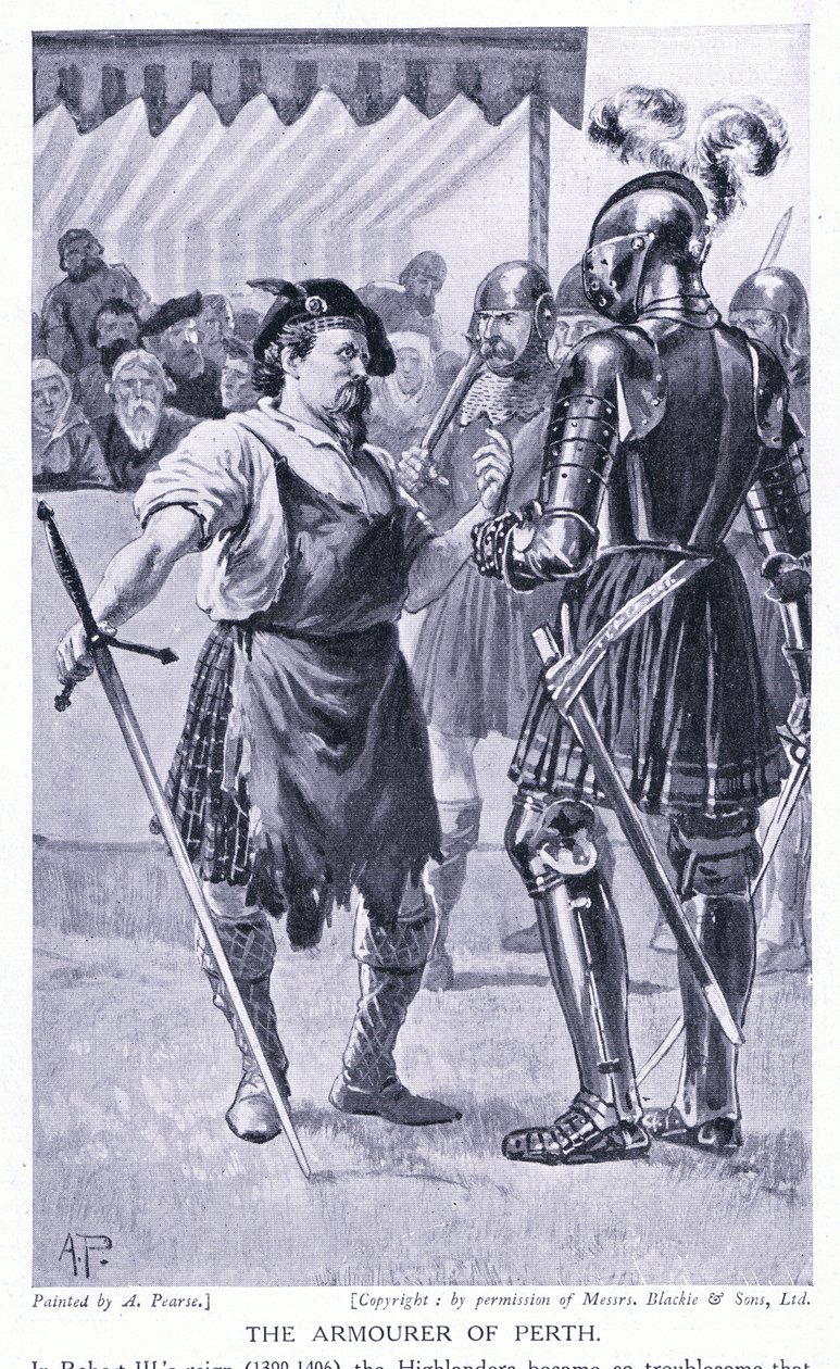 The armourer of Perth by Alfred Pearse: Buy fine art print