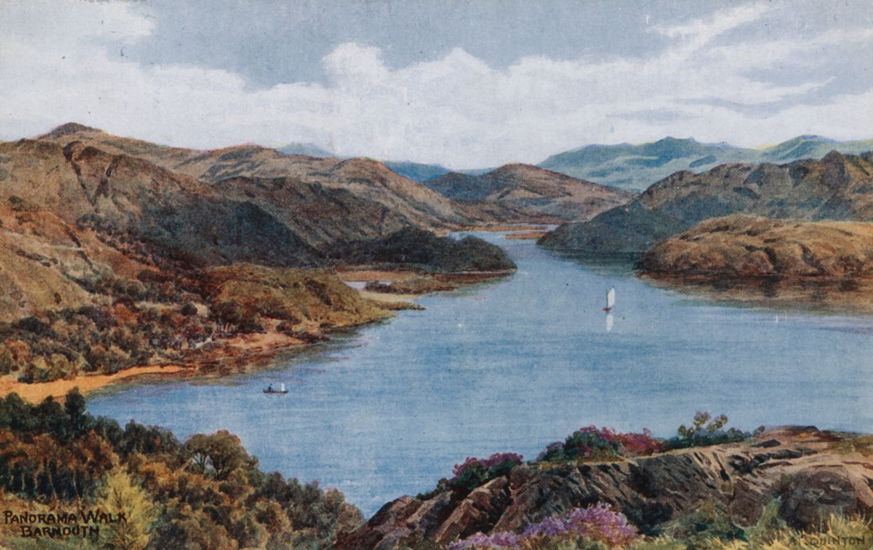 Panorama Walk, Barmouth by Alfred Robert Quinton