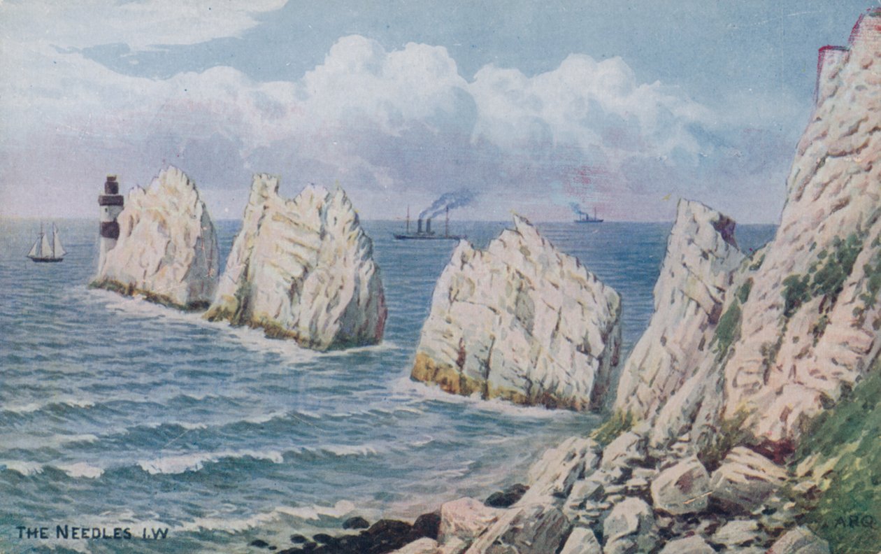 The Needles, Isle of Wight by Alfred Robert Quinton