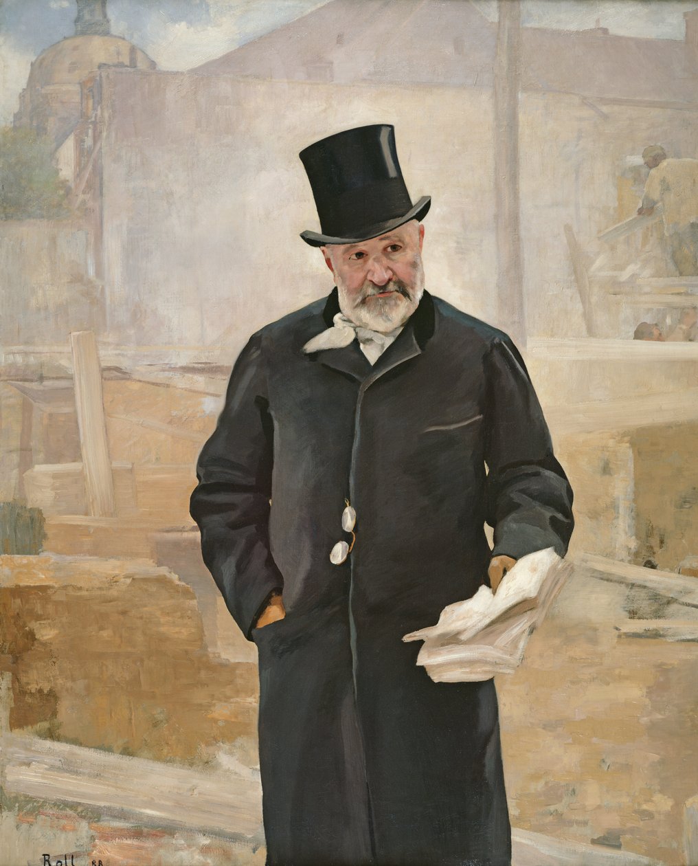Portrait of Jean Charles Adolphe Alphand, 1888