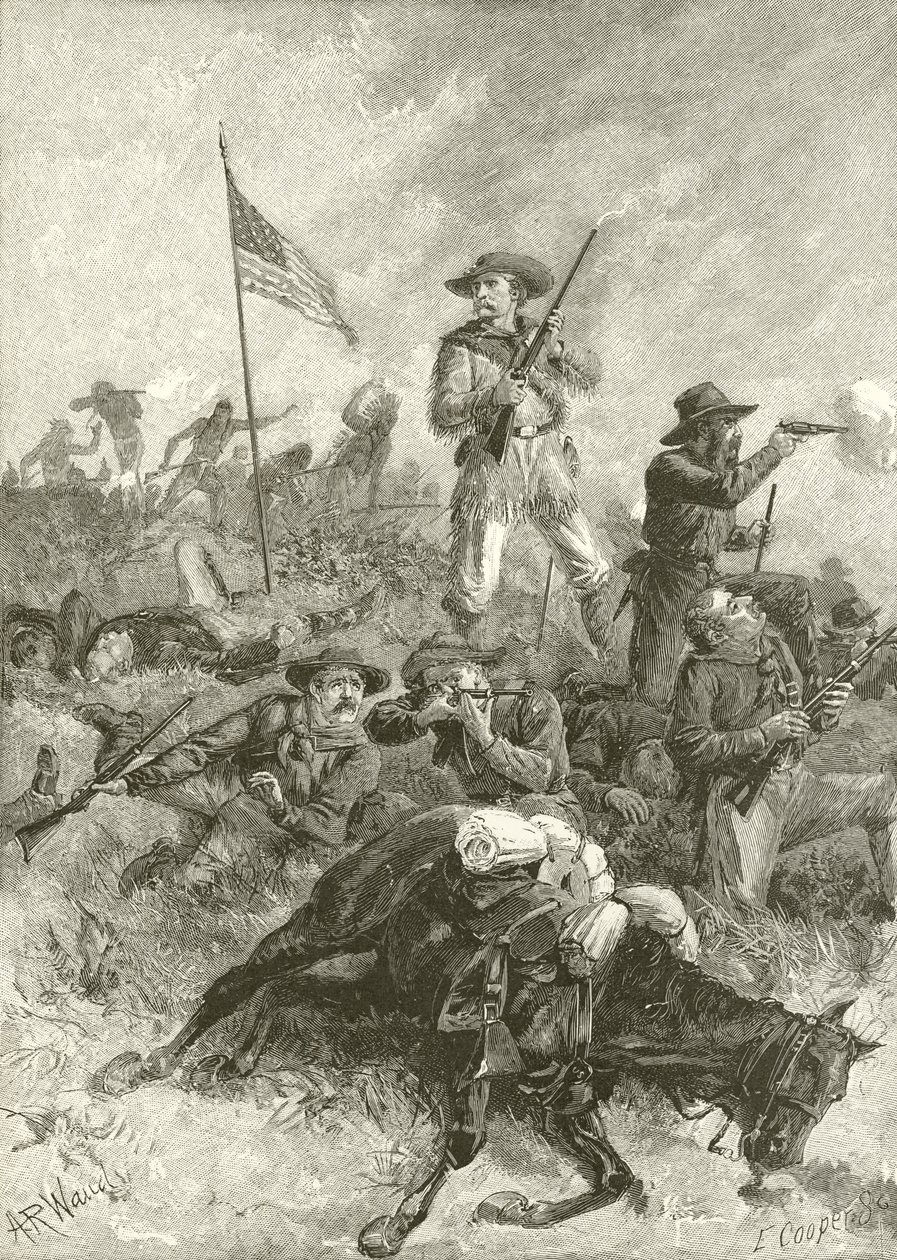 Custer's Last Fight by Alfred Rudolph Waud: Fine art print