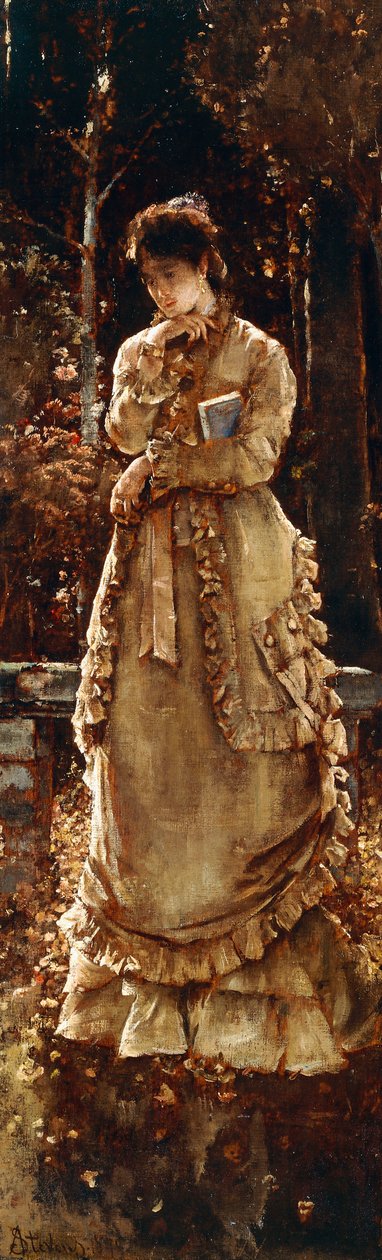 Autumn by Alfred Emile Stevens: Buy fine art print