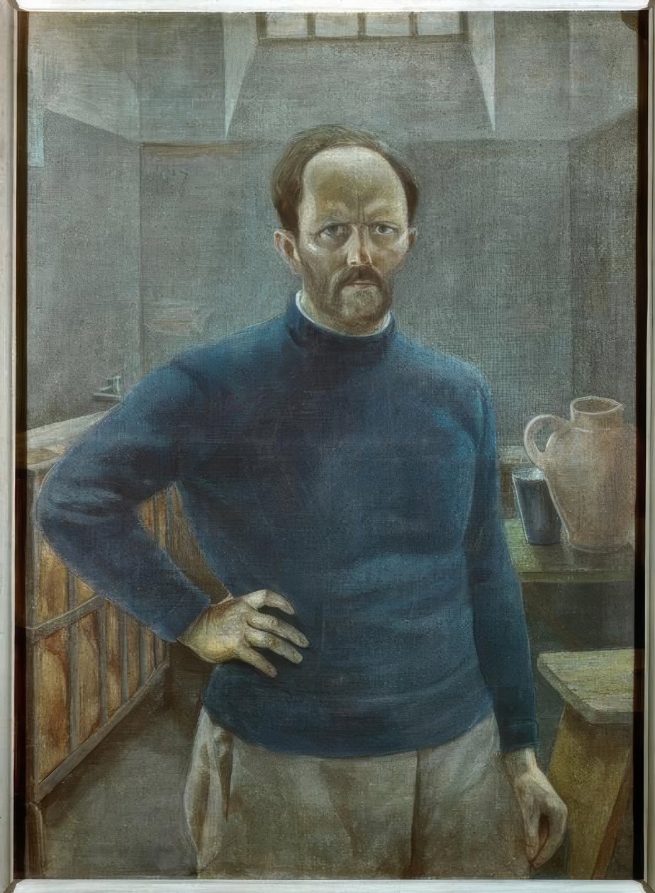 Self-Portrait in Prison by Alfred Frank: Buy fine art prints