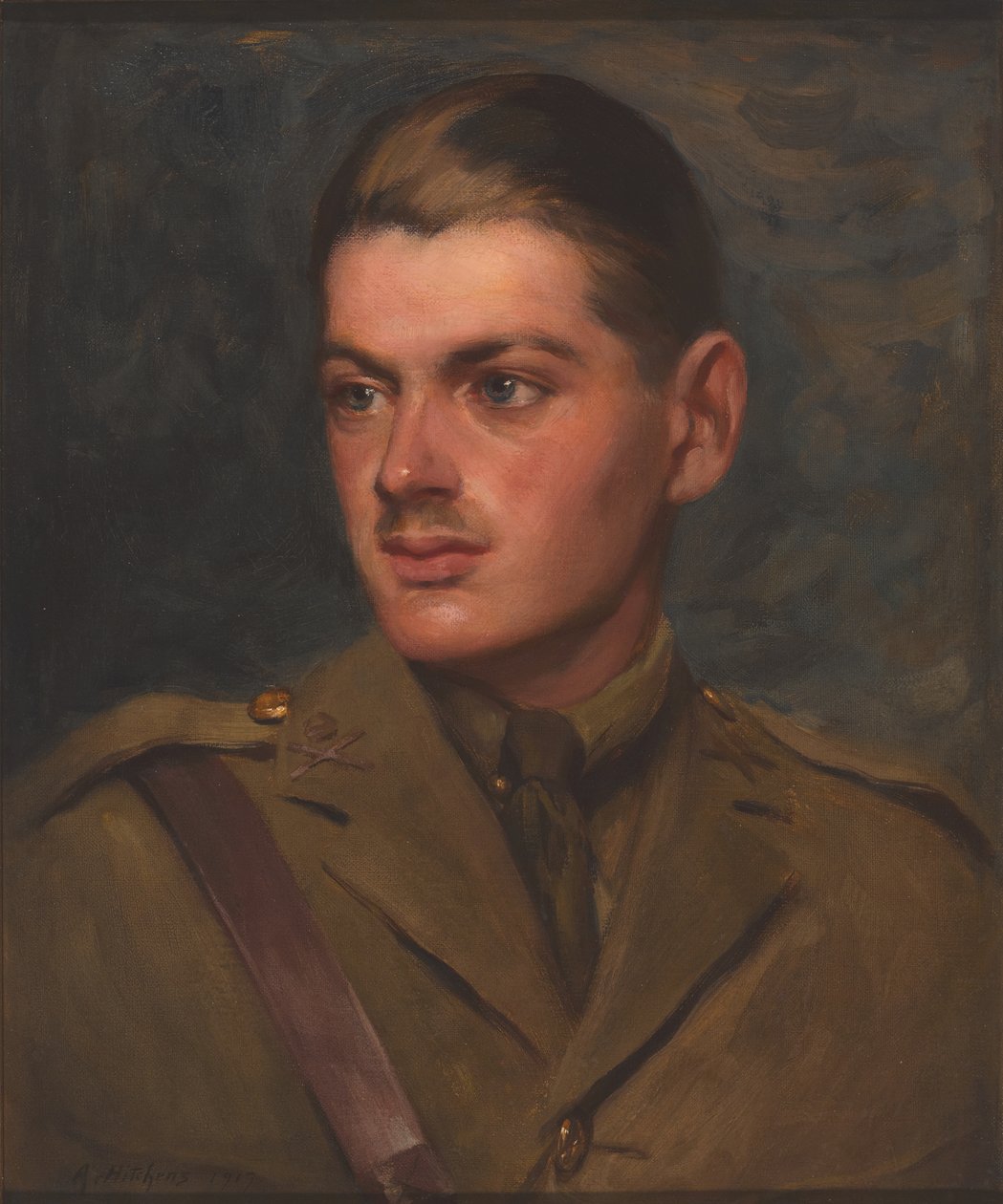 An Officer of the Machine Gun Corps by Alfred Hitchens