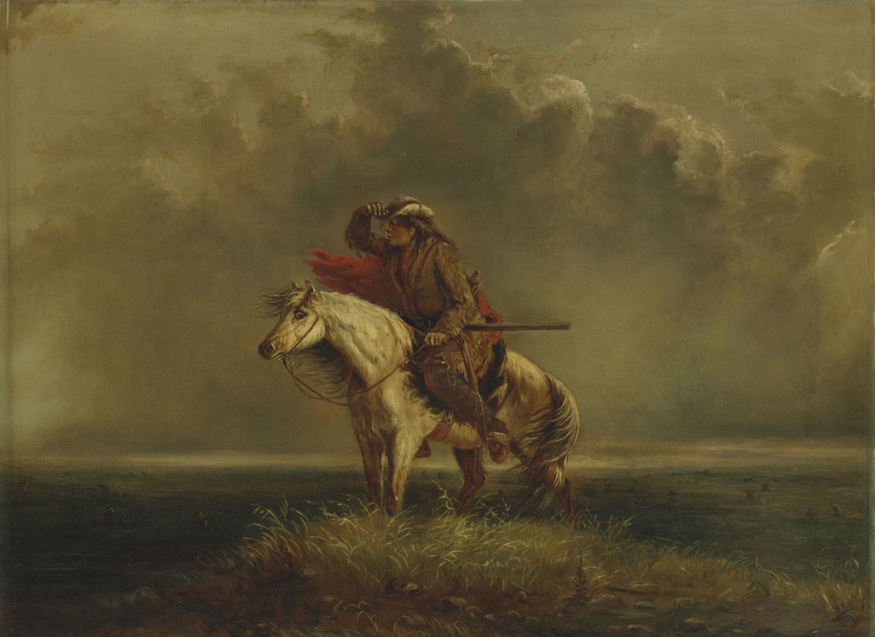 The Lost Greenhorn by Alfred Jacob Miller: Fine art print