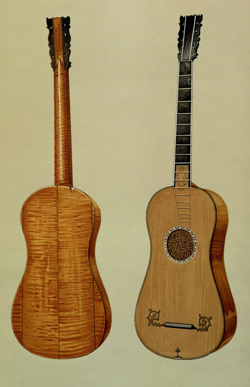 Guitar by Alfred James Hipkins: Buy fine art print