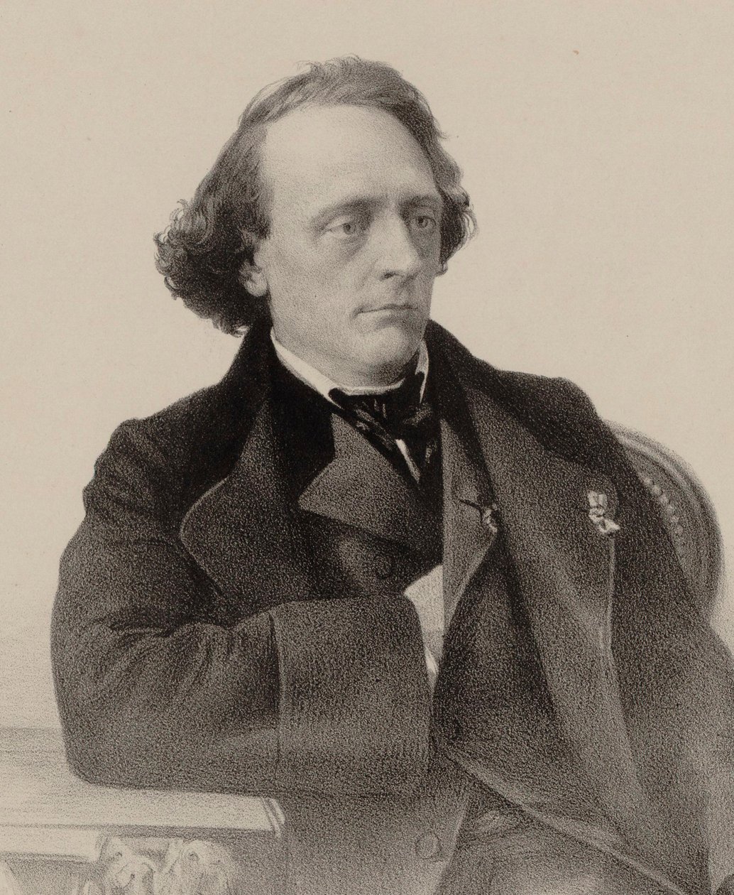 Portrait of the Pianist and Composer Henry Litolff