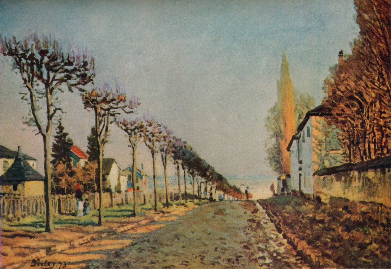 Le chemin de la Machine, 1873, 1929 by Alfred Sisley