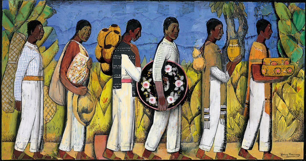 Procession by Alfredo Ramos Martinez: Buy fine art print