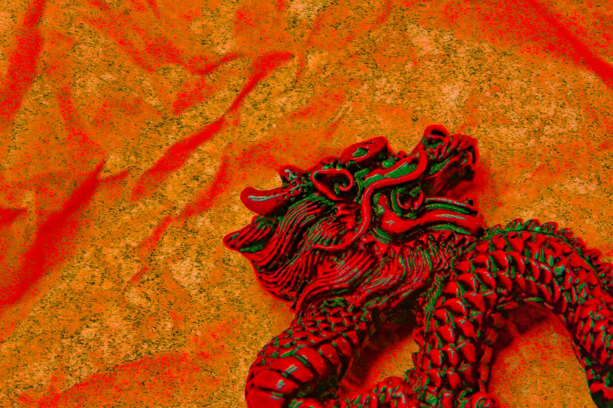 Red Dragon, 2021 by Alice Gur-Arie: Buy fine art print