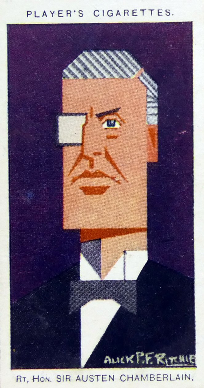 Austen Chamberlain by Alick Penrose Forbes Ritchie