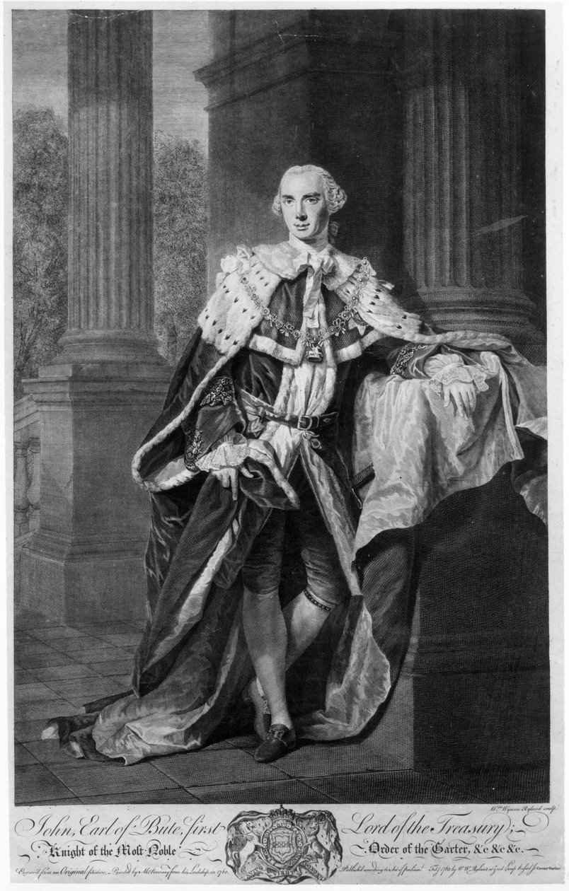 John Stuart, 3rd Earl of Bute, 1763 by Allan Ramsay