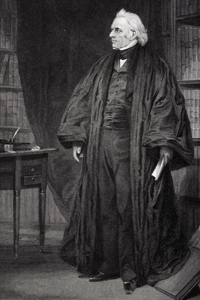 Portrait of Joseph Story by Alonzo Chappel: Fine art print