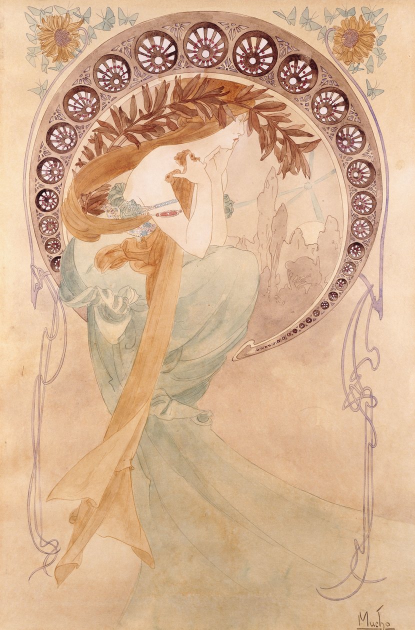 Poetry by Alphonse Mucha: Highest-quality art reproduction