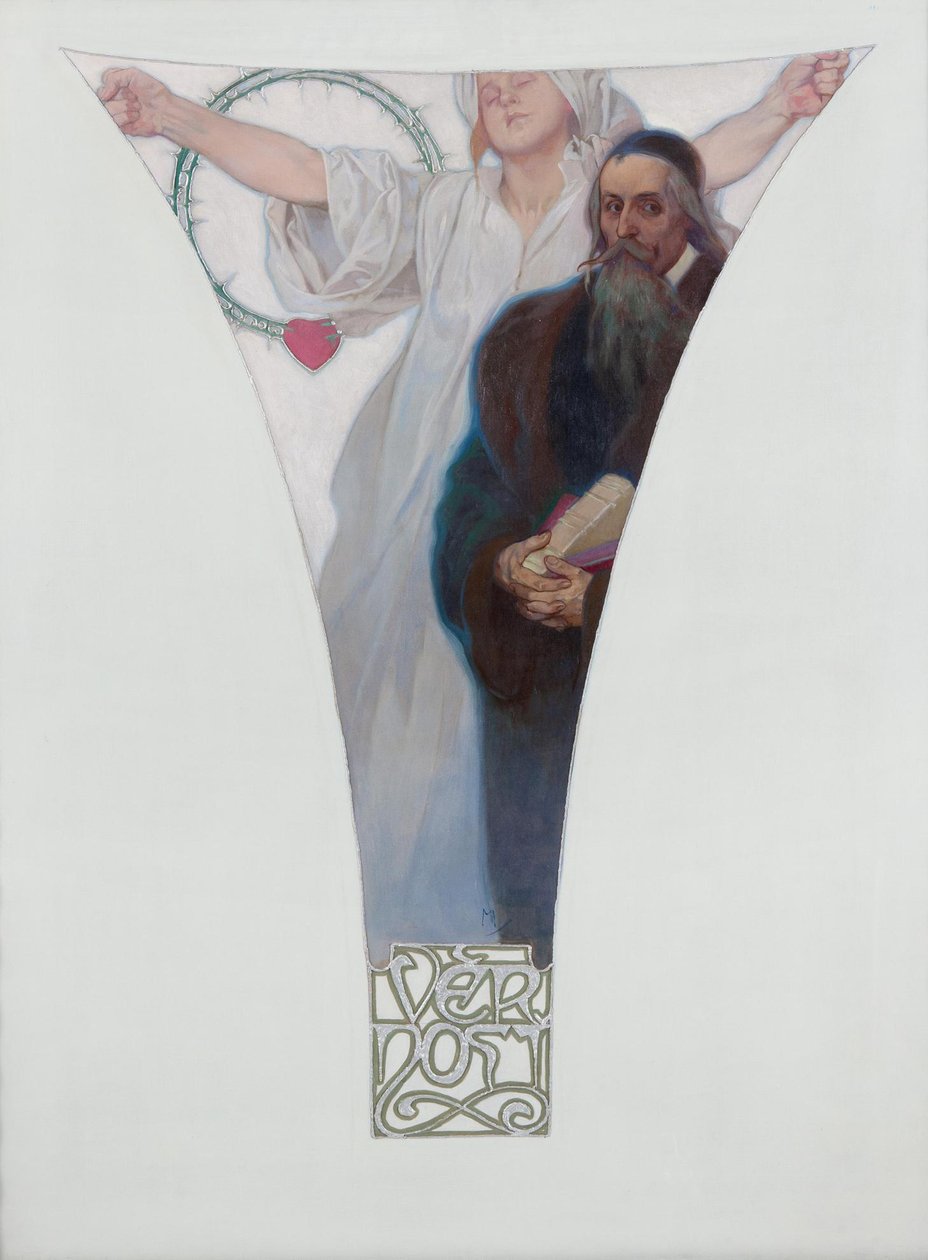 John Amos Comenius by Alphonse Mucha: Buy fine art print