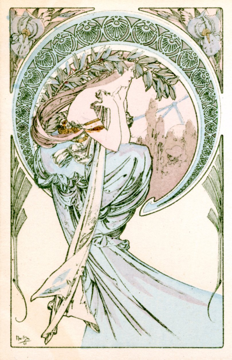 Poetry by Alphonse Mucha: Highest-quality art reproduction