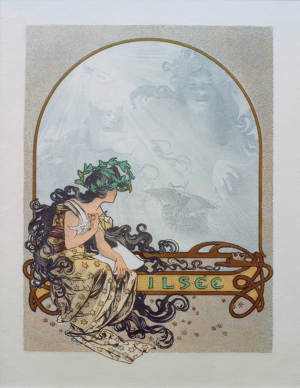 R. de Flers, Ilsee / Ill. by Mucha by Alphonse Mucha