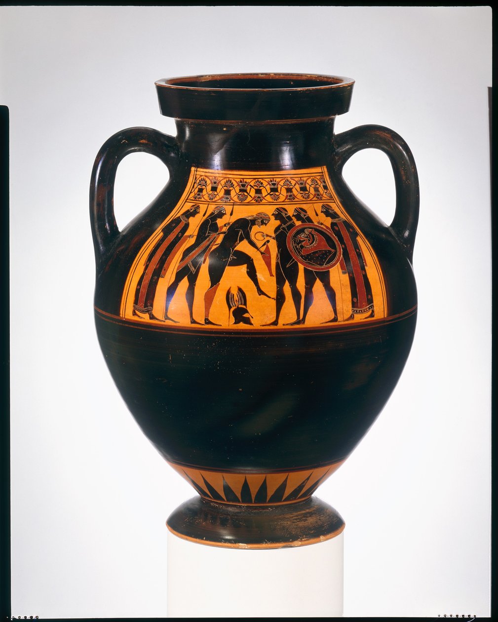 Amphora (jar), c.550 BC by Amasis Painter: Fine art print