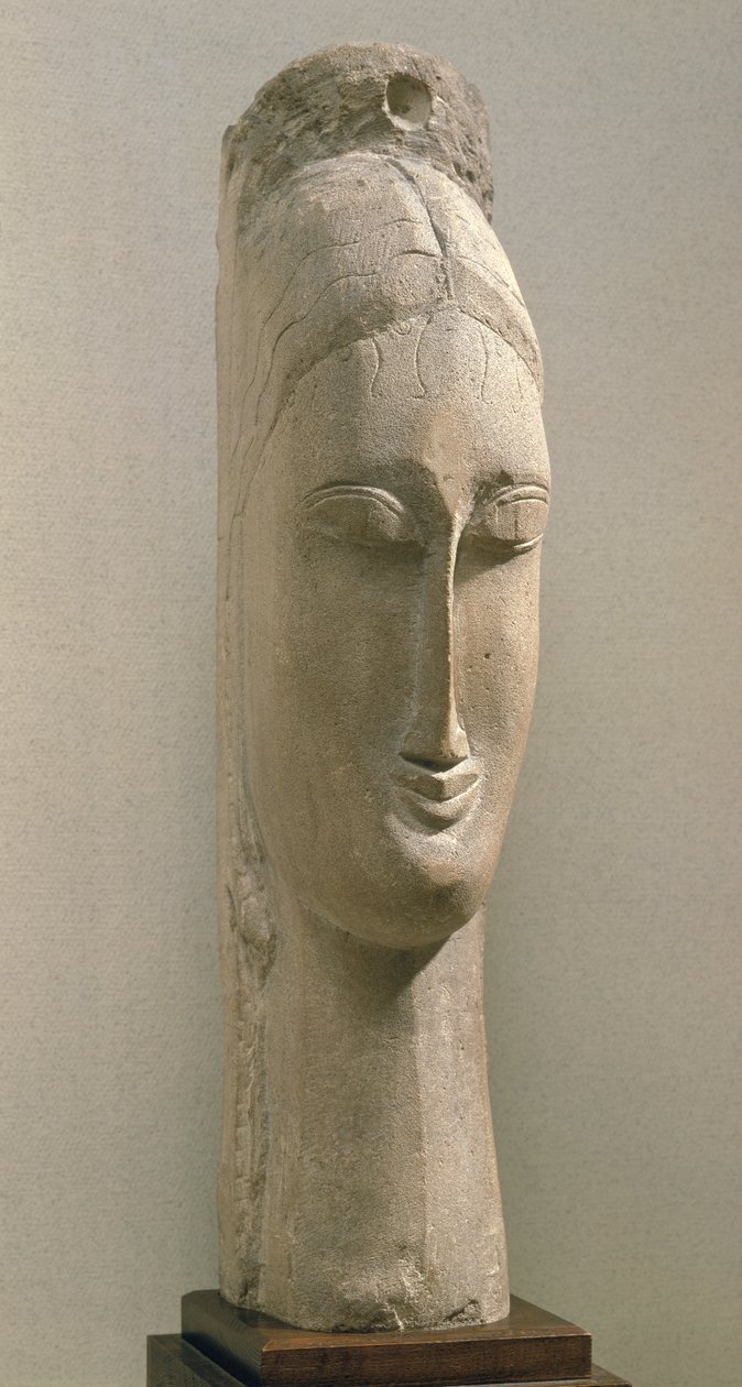 Head of a Woman by Amedeo Modigliani: Buy fine art print