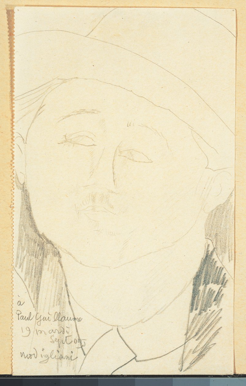 Portrait of Paul Guillaume (c.1916) by Amedeo Modigliani