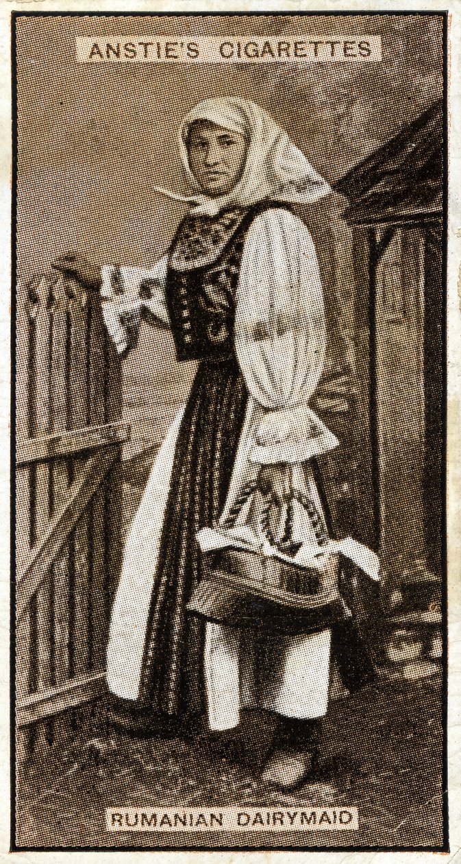 A Romanian Dairy Maid by American Photographer