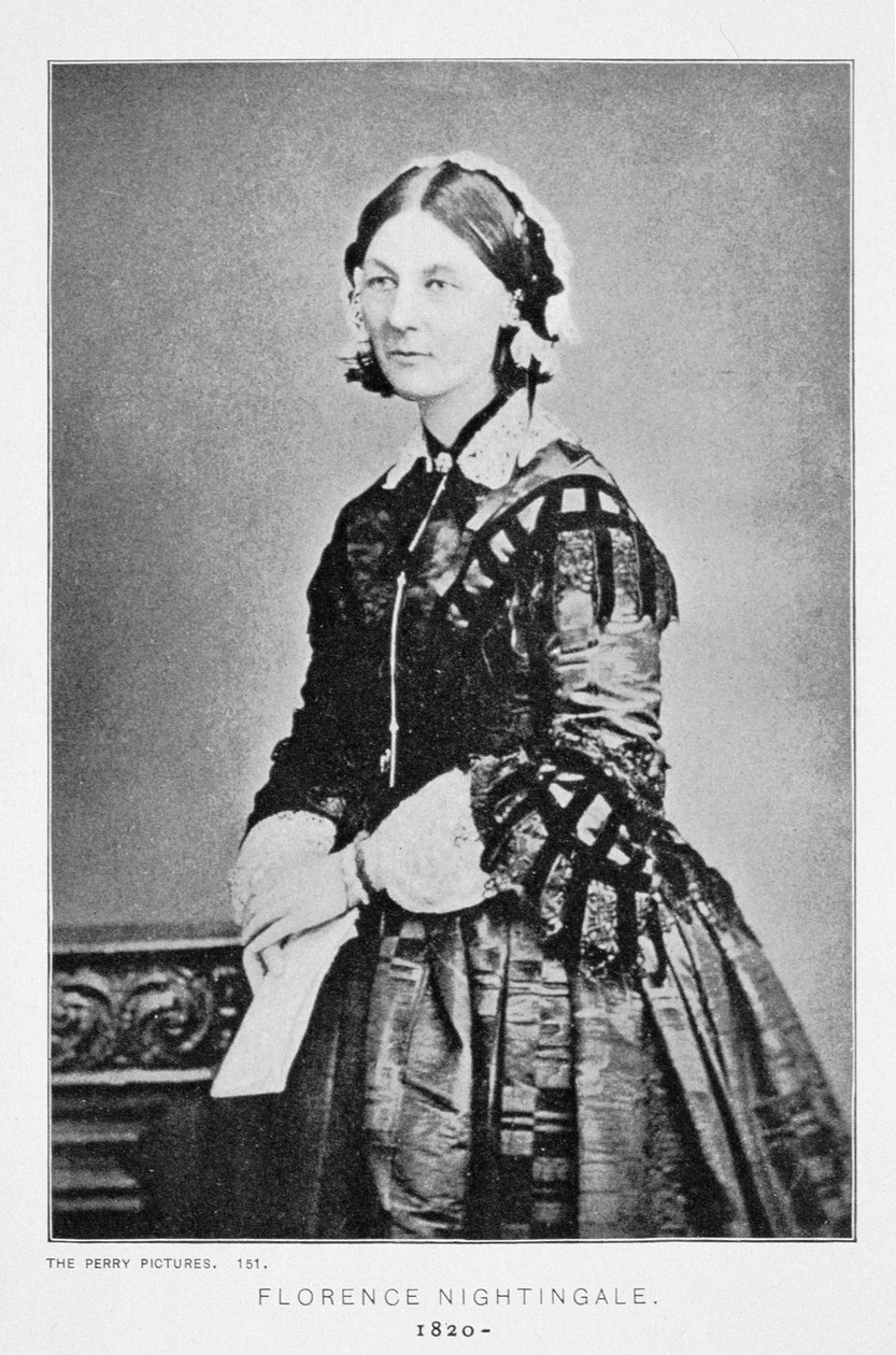 Portrait of Florence Nightingale by American School