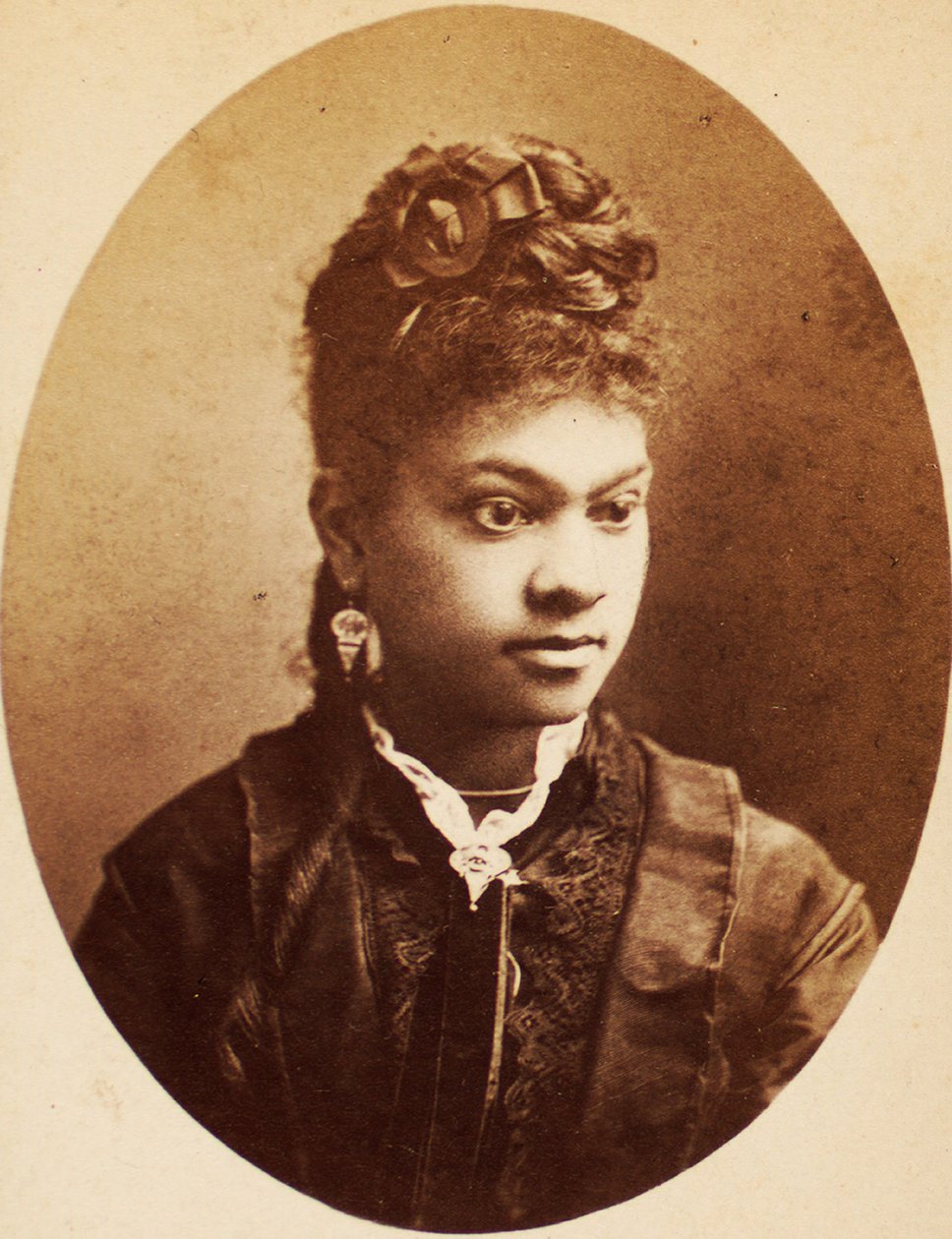 Carte de Visite of Young African-American Woman, c.1870