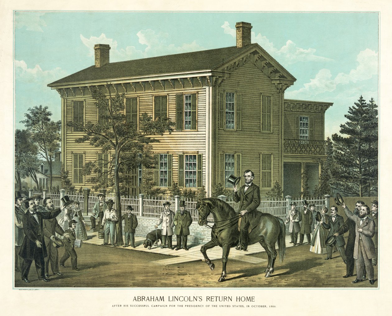 Abraham Lincoln's Return Home by American School