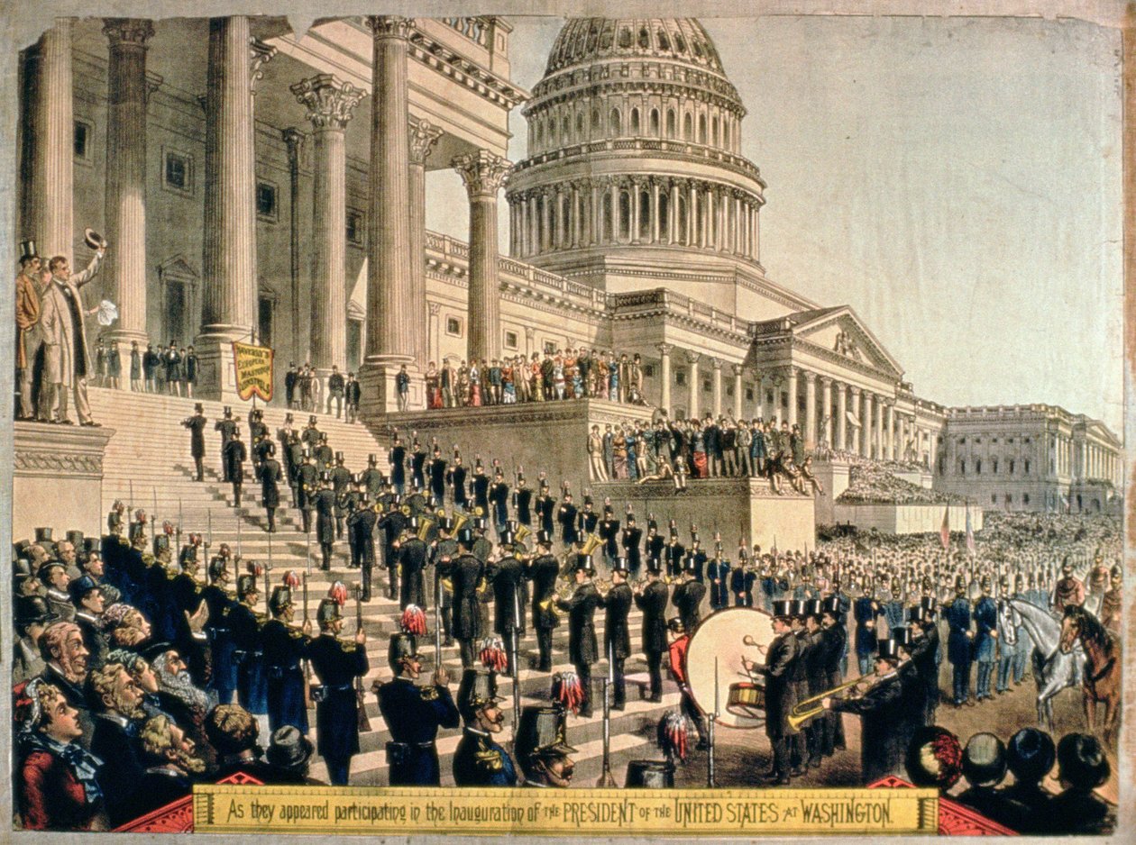 As They Appeared Participating in the Inauguration of the President of ...