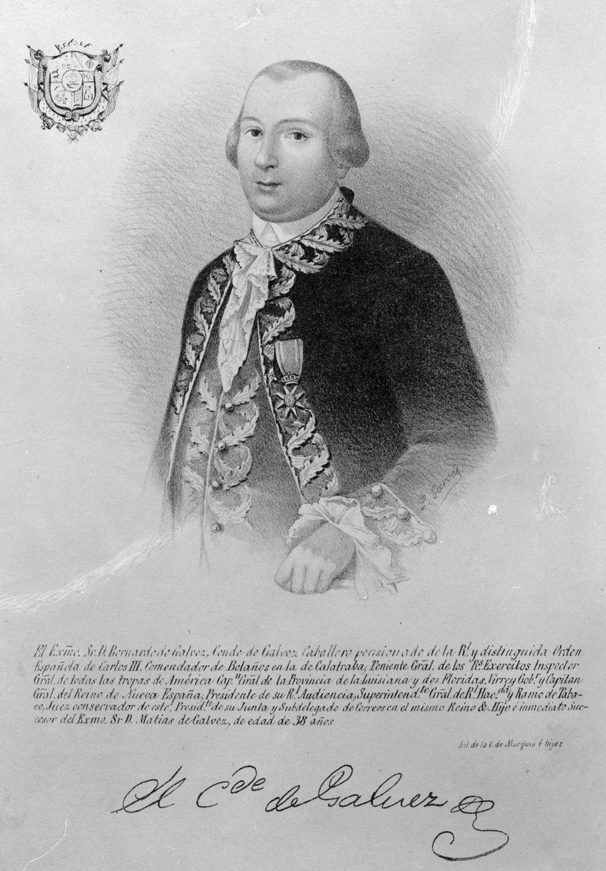 Bernardo De Galvez SPAIN HERITAGE
