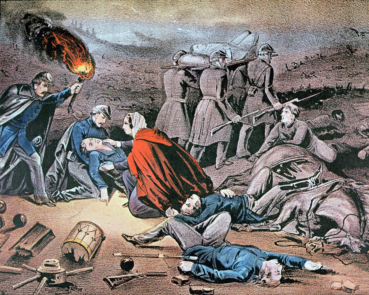 Clara Barton Civil War In Color