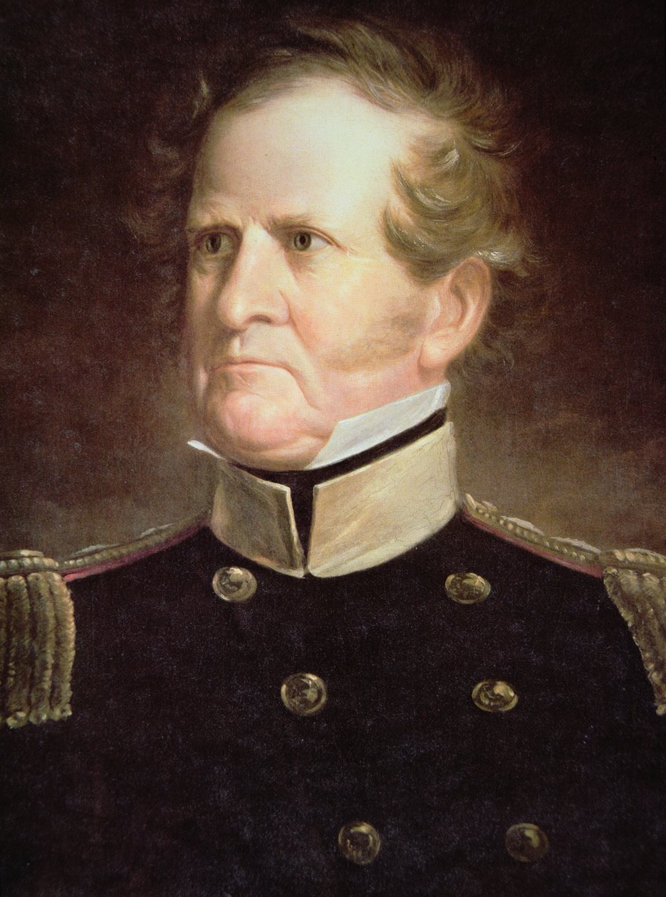 General Winfield Scott by American School: Fine art print