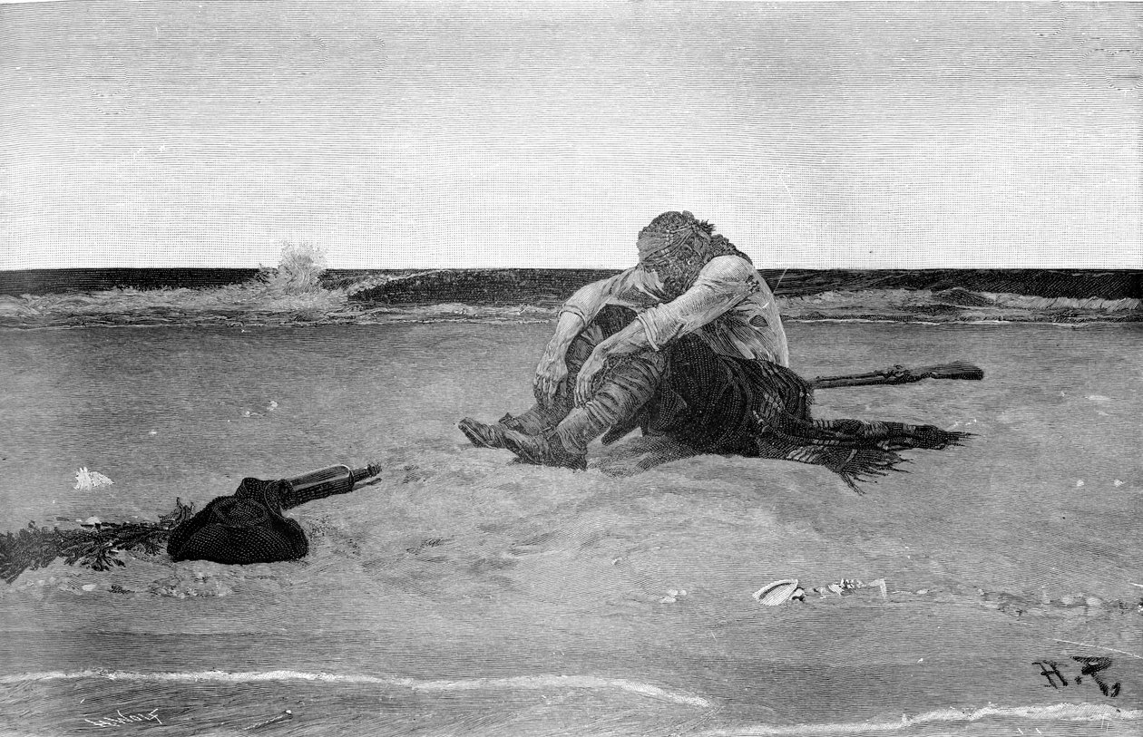 Marooned Pirate after 'Buccaneers and Marooners of the Spanish Main' by ...
