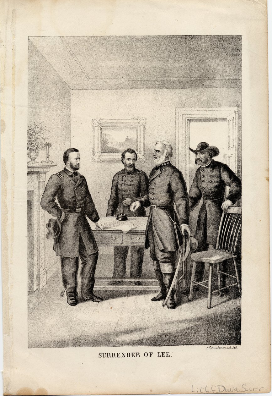 Surrender of Lee by American School: Buy fine art print