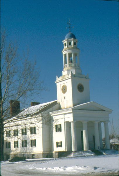 The First Parish Church by American School: Fine art print