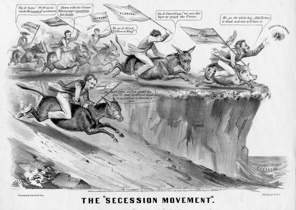 The Secession Movement by American School: Fine art print