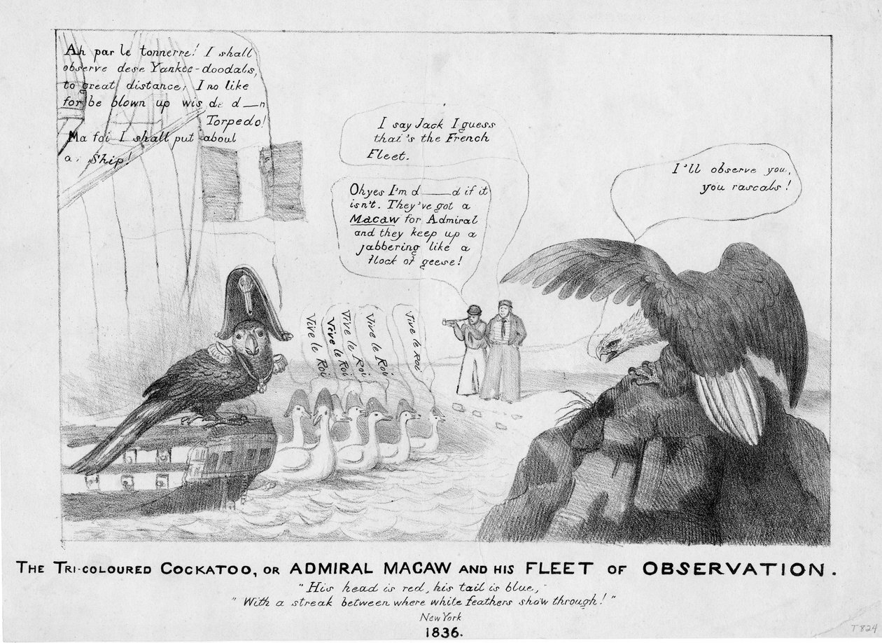The Tri-Coloured Cockatoo, or, Admiral Macaw and His Fleet of Observation