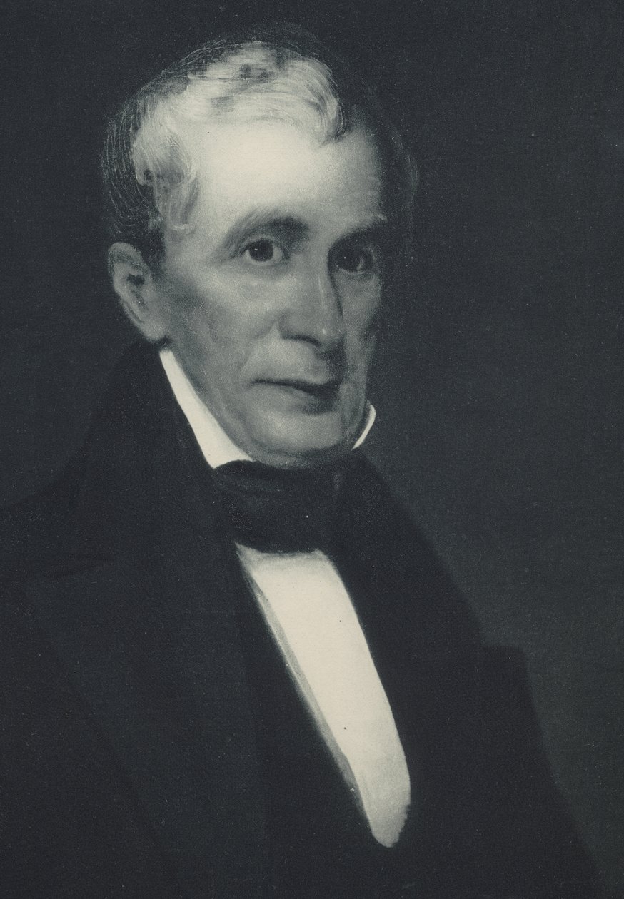 William Henry Harrison by American School: Fine art print