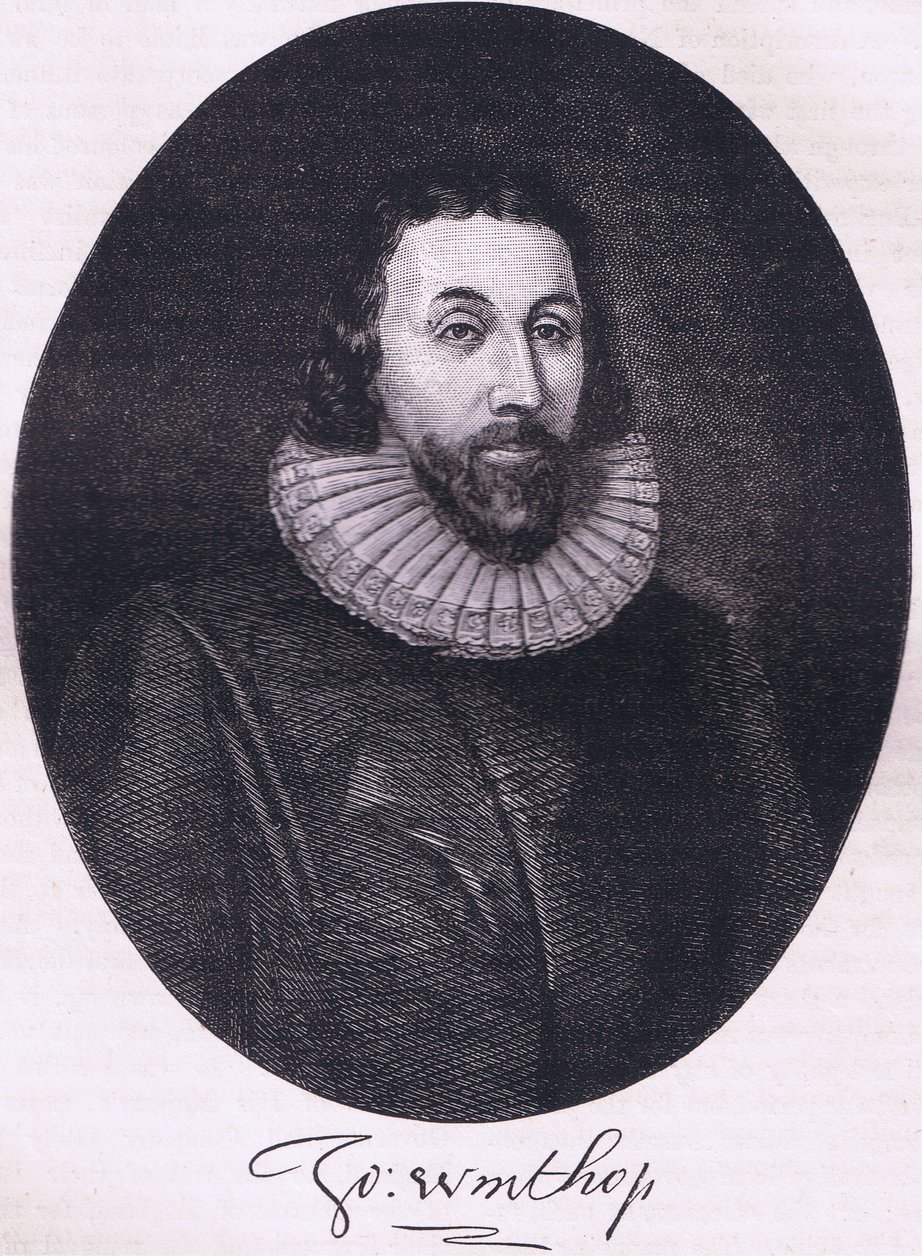 Winthrop, illustration from Cassell's History of the United States