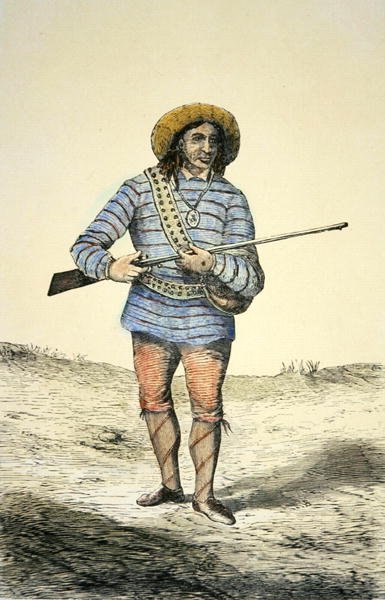 Zuni people of Arizona, c.1860 by American School